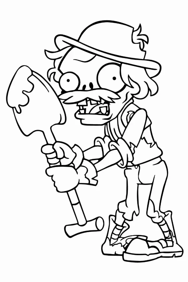 Tranh Tô Màu Zombie: Bộ Sưu Tập Hơn 200 Mẫu Cho Bé Yêu